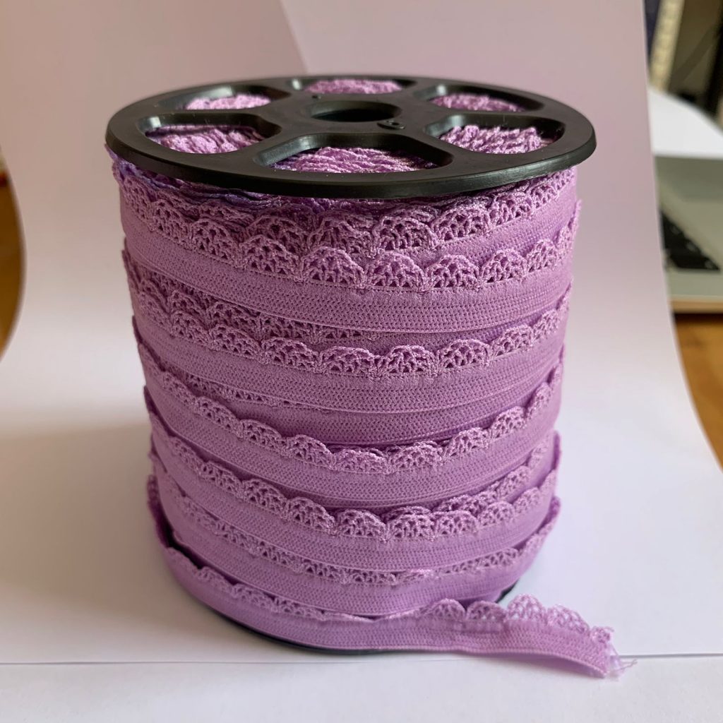 Rollo Elástico picot maracaja Zanotti (rollo 50 metros) color lila ...